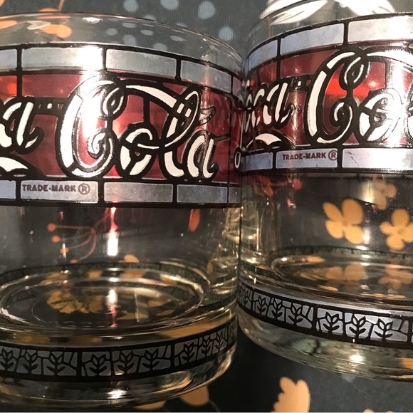 Coca Cola | Dining | Vintage Set Of 7 Cocacola Drinking Glasses Tiffany ...